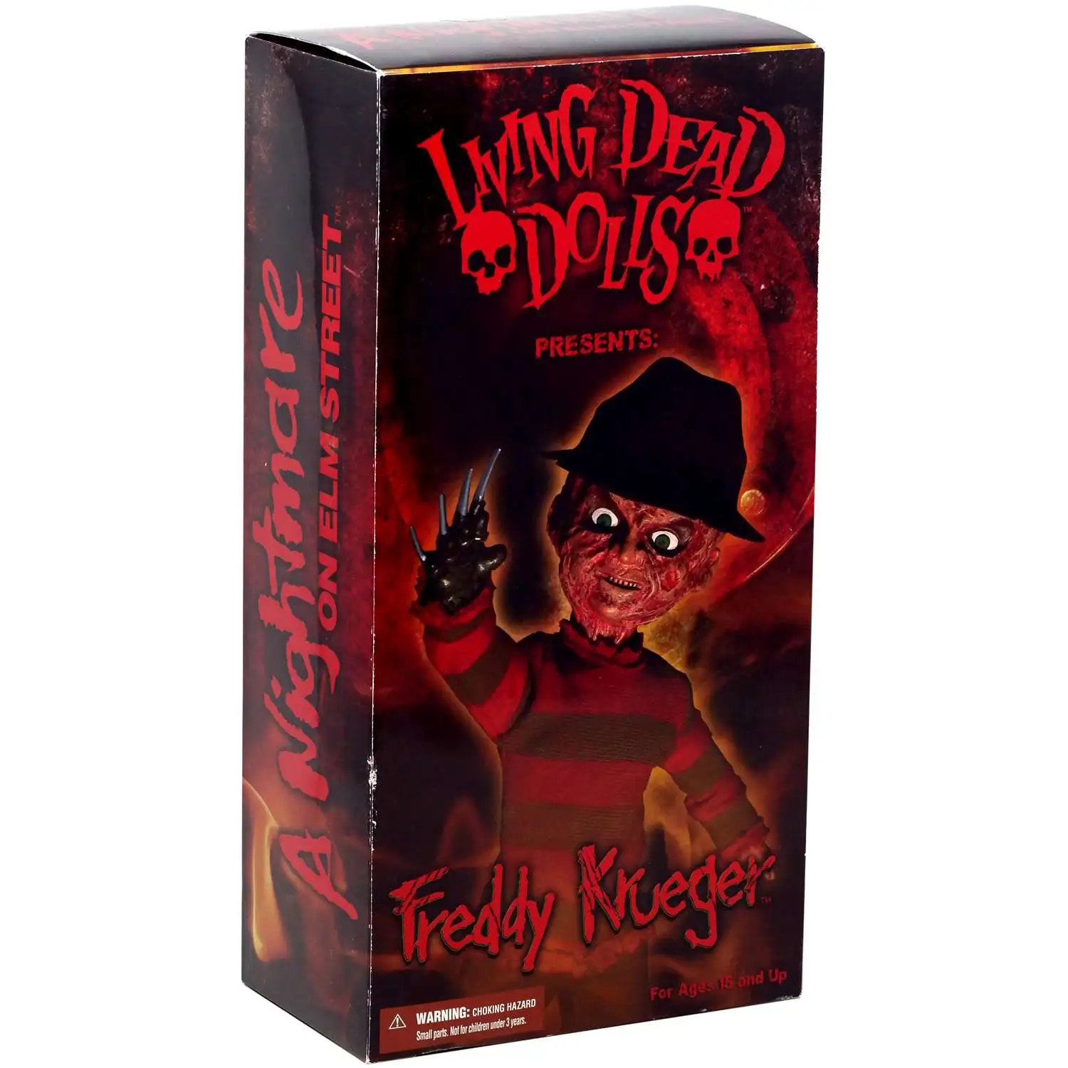 Living Dead Dolls A Nightmare on Elm Street Freddy Krueger Doll 1984 ...