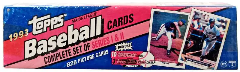 MLB Topps 1993 Topps Baseball Cards Complete Set - ToyWiz