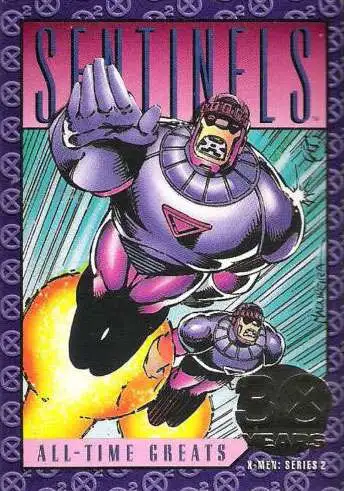 Marvel X-Men Series 2 1993 Single Card Sentinels G-7 30 Years Gold ...