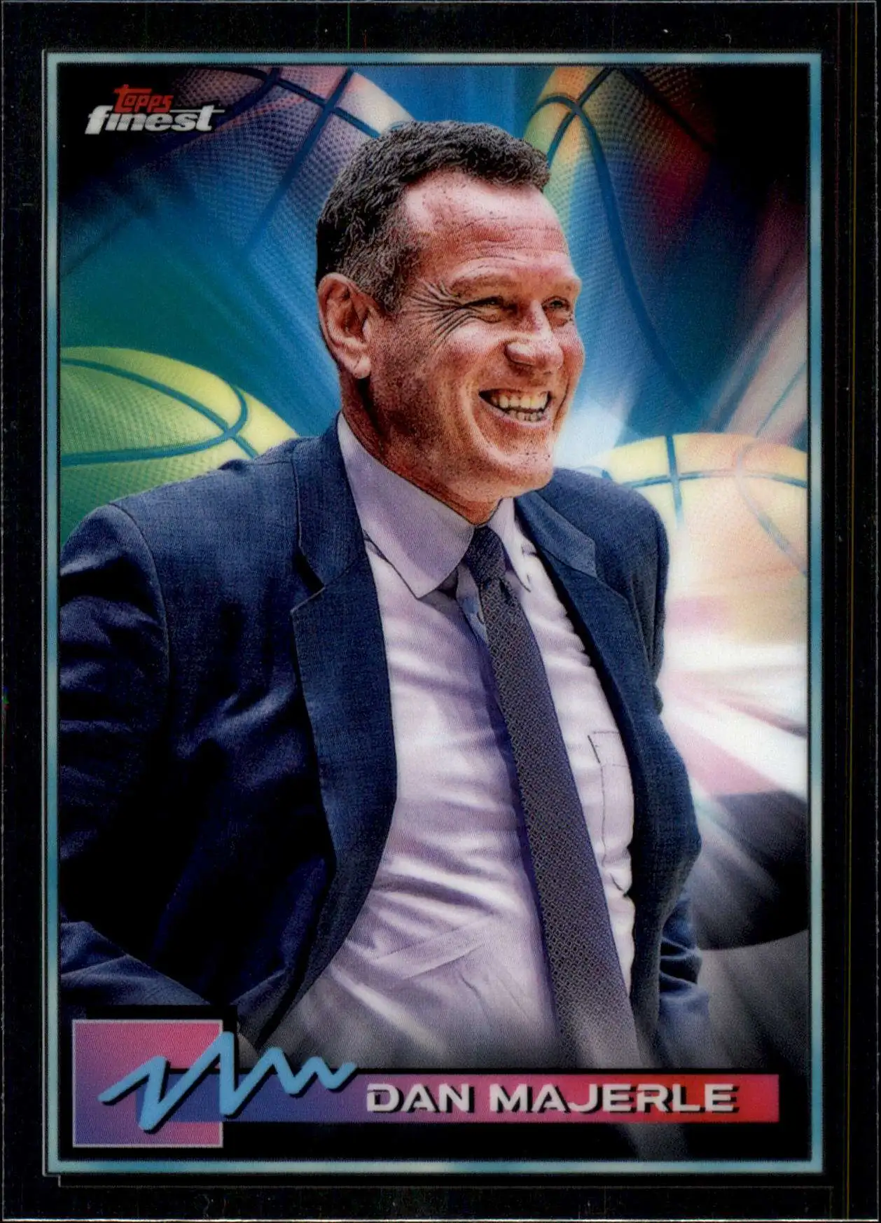 NBA Topps 2021 Topps Finest Basketball Single Card Dan Majerle 53 - ToyWiz