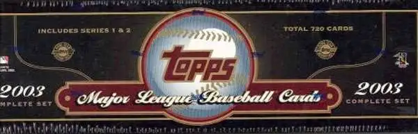 MLB Topps 2003 Topps Baseball Cards Complete Set Home Team Advantage ...