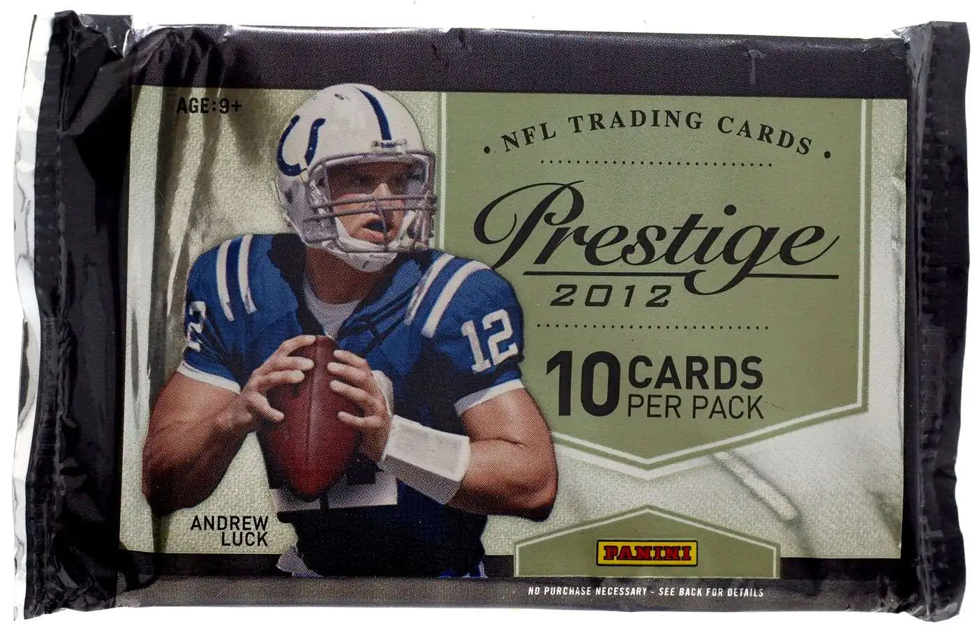 NFL Panini 2012 Prestige Football Trading Card Pack 10 Cards - ToyWiz