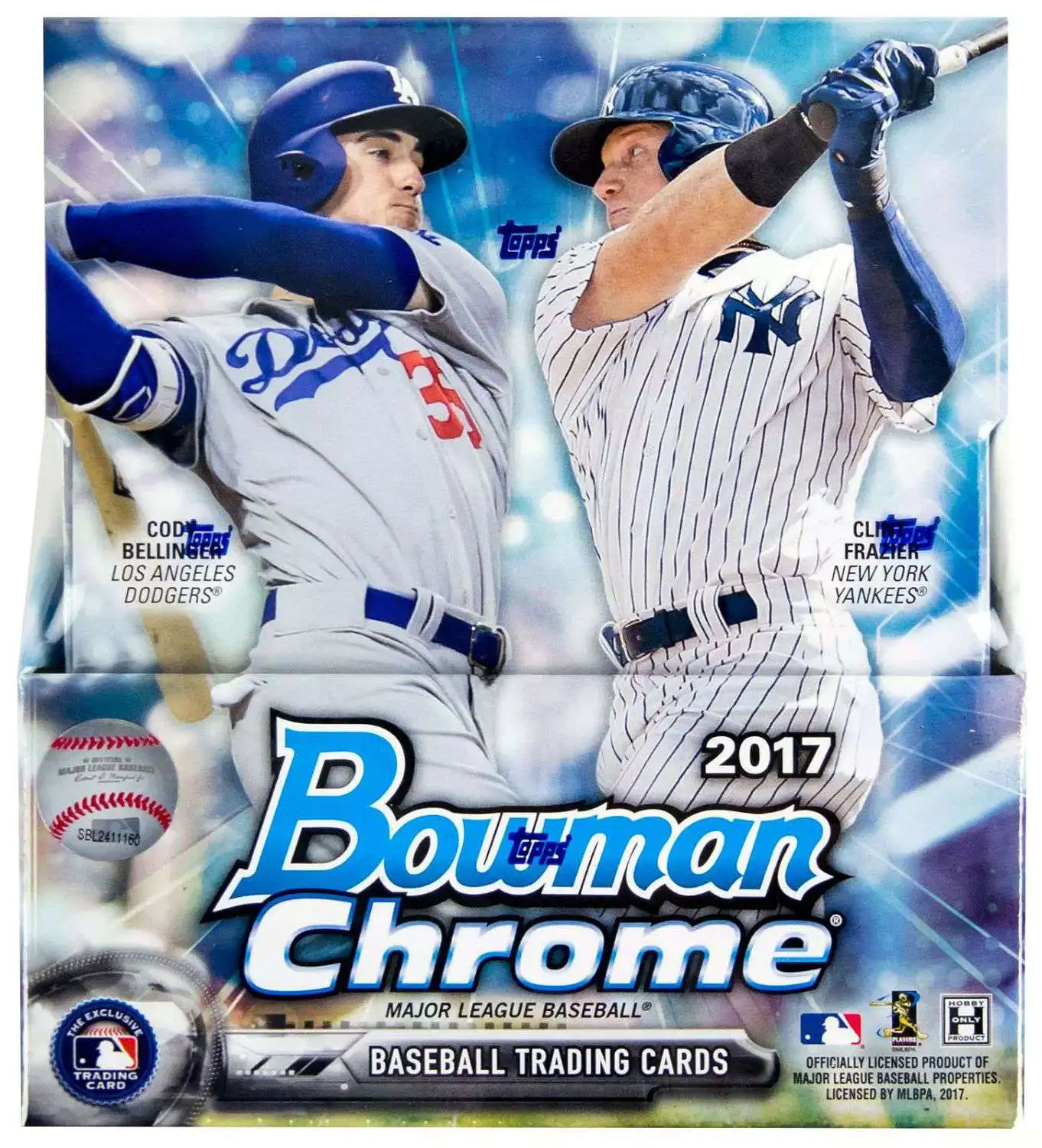 MLB Bowman 2017 Chrome Baseball Trading Card Master Box 2 Mini-Boxes ...
