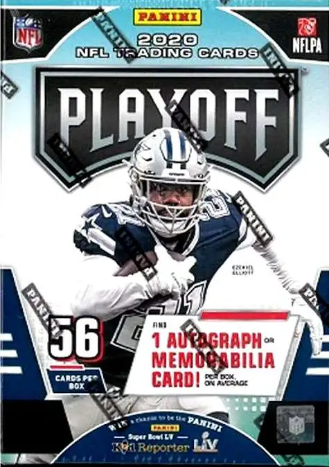 NFL Panini 2020 Playoff Football Trading Card BLASTER Box 7 Packs, 1 ...