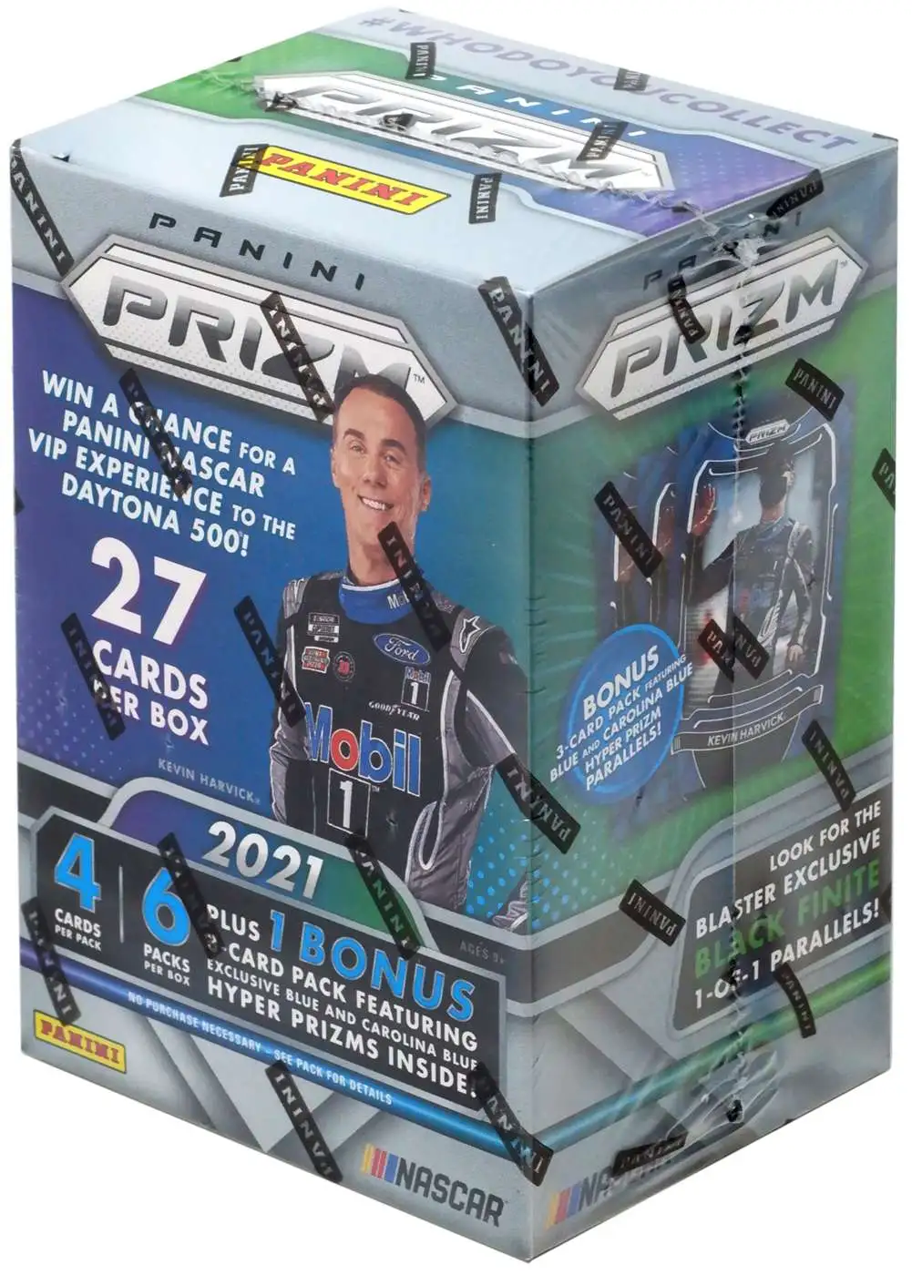 NASCAR Panini 2021 Prizm Racing Trading Card BLASTER Box 6 Packs - ToyWiz