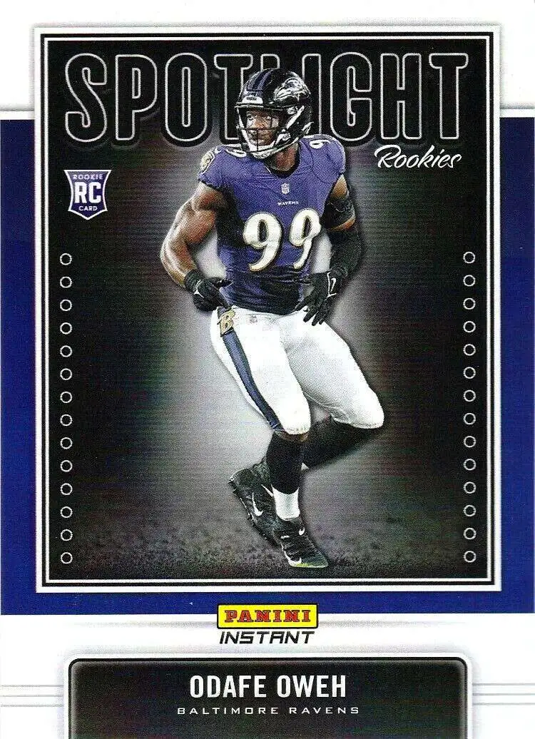 NFL 2021 Instant Football Spotlight Rookies Single Card Odafe Oweh 39 ...