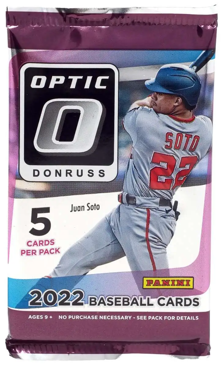 MLB Donruss 2022 Optic Baseball Trading Card BLASTER Pack 6 Cards ...