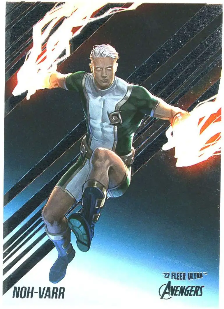 Marvel 2022 Marvel Fleer Ultra Avengers Single Card Noh-Varr 60 - ToyWiz