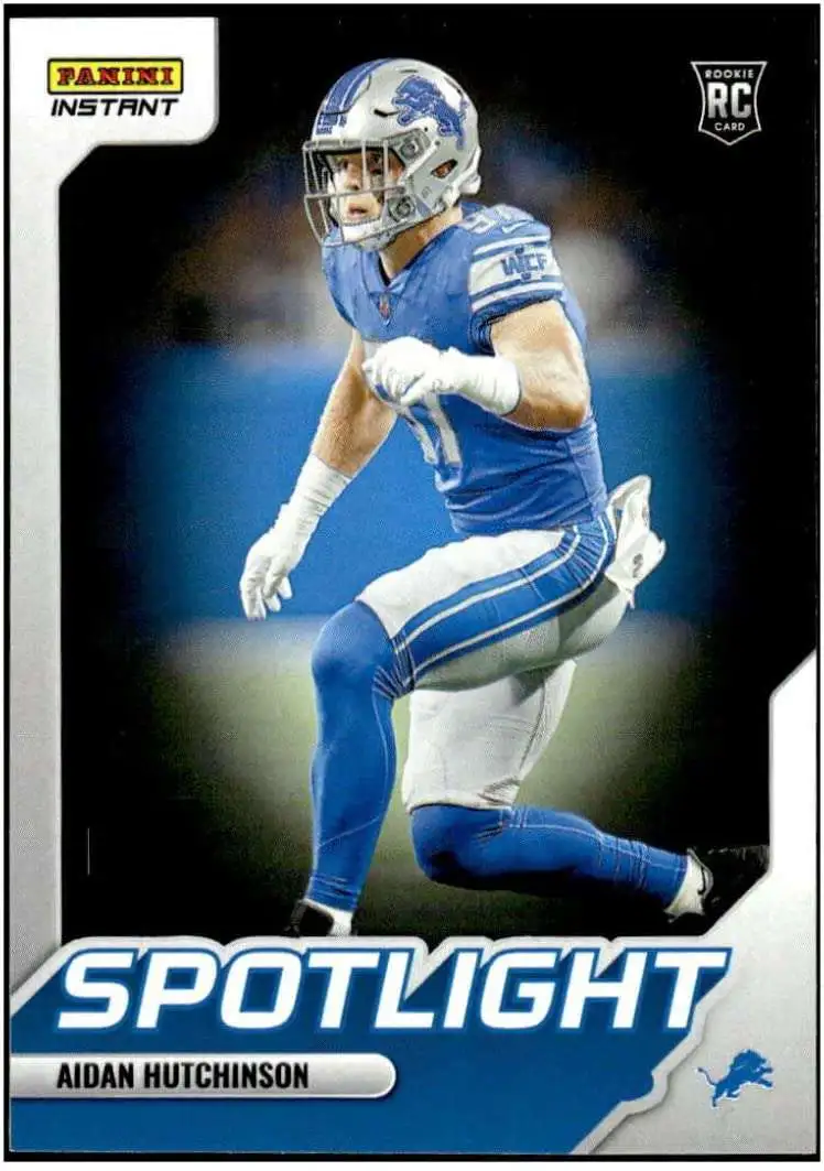 NFL 2022 Instant Football Spotlight Rookies Single Card Aidan ...