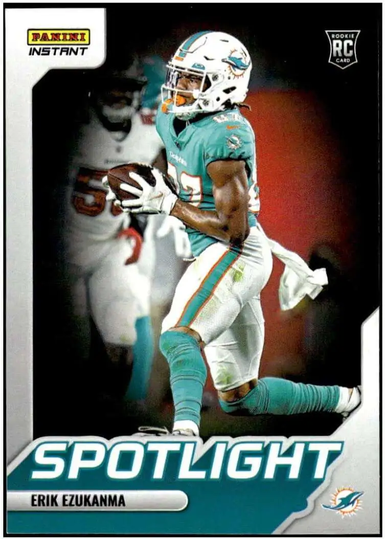 NFL 2022 Instant Football Spotlight Rookies Single Card Erik Ezukanma ...