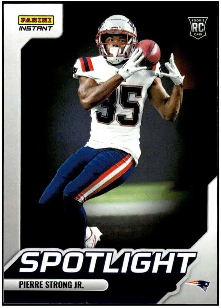 NFL 2022 Instant Football Spotlight Rookies Single Card Pierre Strong ...