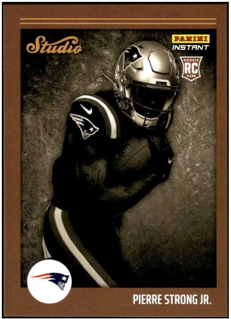 NFL 2022 Instant Studio Football Single Card Pierre Strong Jr S36 ...