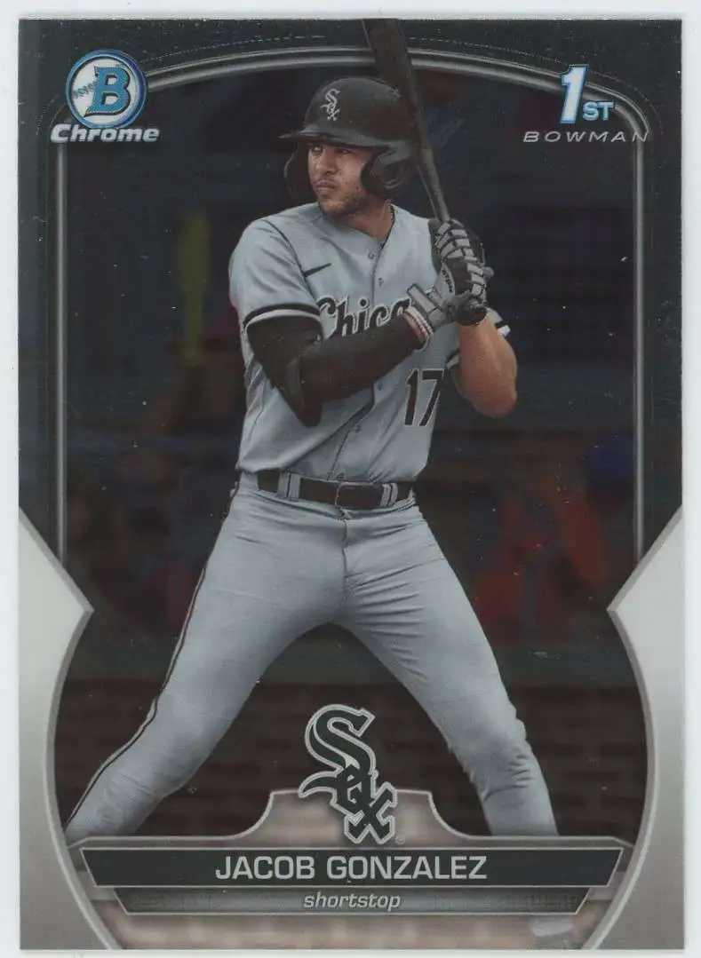 MLB 2023 Bowman Draft Chrome Single Card Jacob Gonzalez BDC-167 1st Bowman - ToyWiz