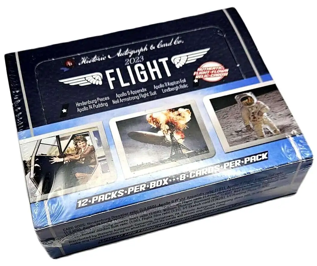 Historic Autographs Trading Card 2023 Flight Trading Card Box 12 Packs ...