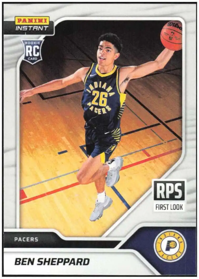NBA 2023-24 Instant RPS First Look Basketball Single Card Ben Sheppard ...