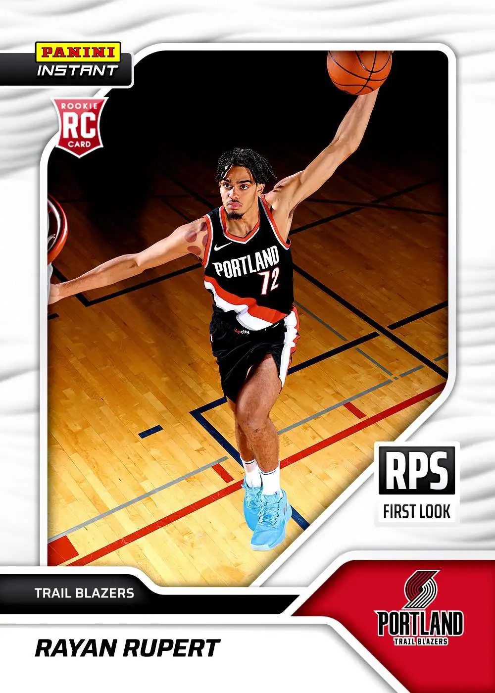 NBA 2023-24 Instant RPS First Look Basketball Single Card Rayan Rupert ...