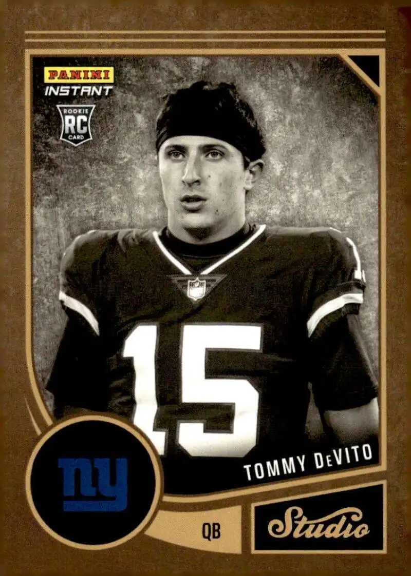 NFL 2023 Instant Studio Football Single Card Tommy DeVito 6 Rookie - ToyWiz
