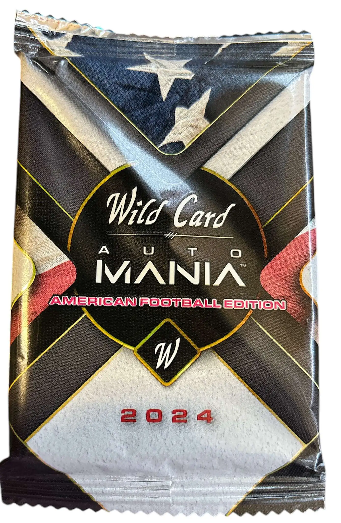 NFL 2024 Auto Mania Football Trading Card HOBBY Pack 1 Autograph Wild ...
