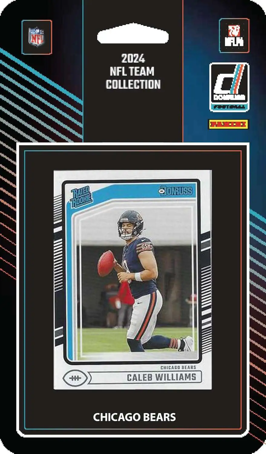 NFL Chicago Bears 2024 Donruss Football Chicago Bears Trading Card Team ...