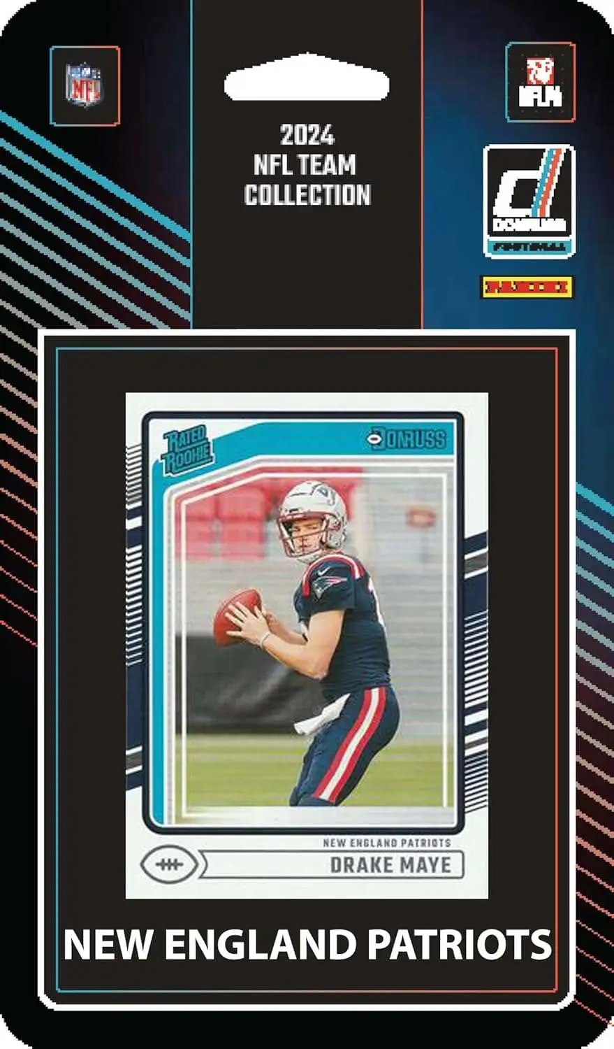 NFL New England Patriots 2024 Donruss Football New England Patriots ...