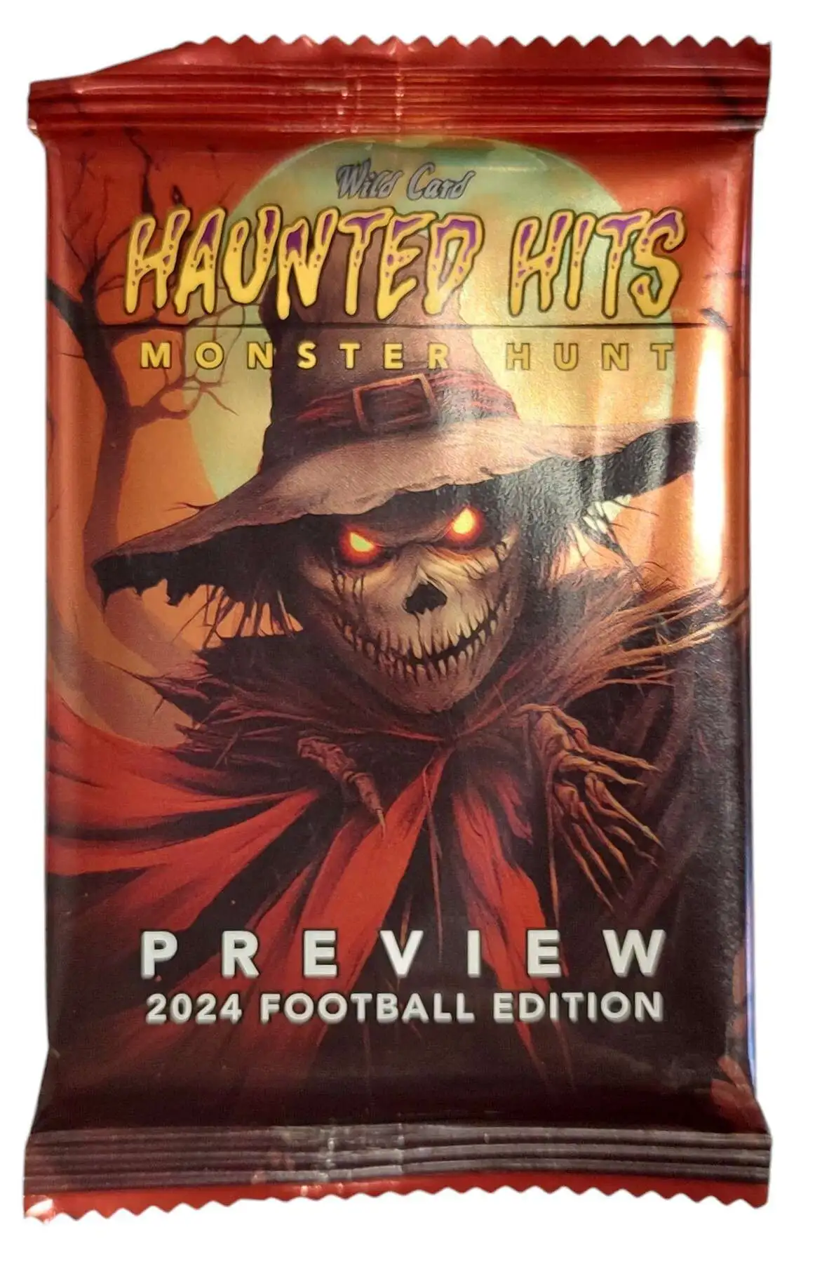 NFL Haunted Hits Monster Hunt 2024 Football Trading Card PREVIEW Pack ...