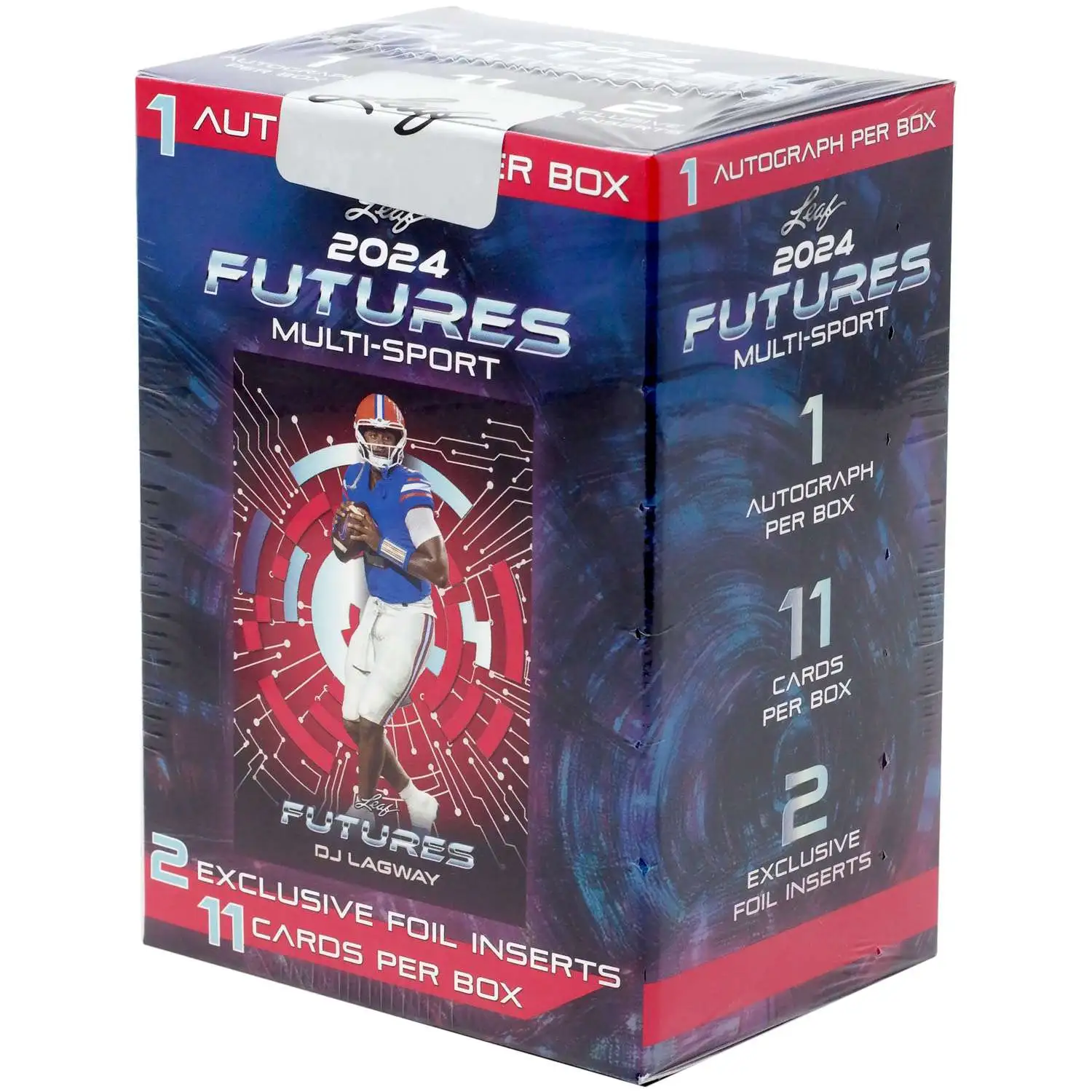 Leaf Electrum 2024 Futures Multi-Sport Trading Card BLASTER Box 1 Autograph, 8 Base 2 Foil ...