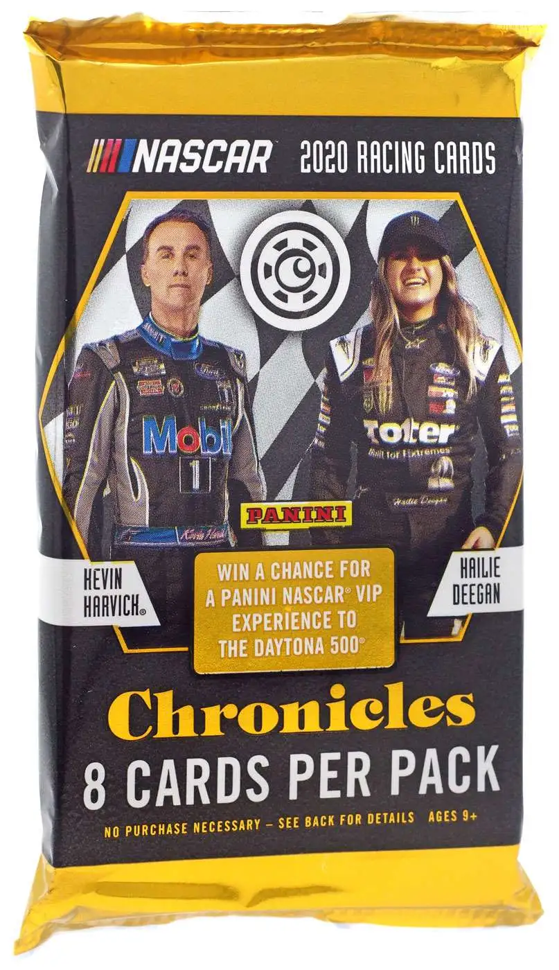 NASCAR Panini 2020 Chronicles Racing Trading Card HOBBY Pack 8 Cards ...