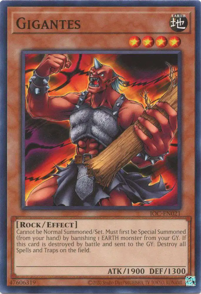 YuGiOh Trading Card Game Invasion of Chaos 25th Anniversary Single Card ...