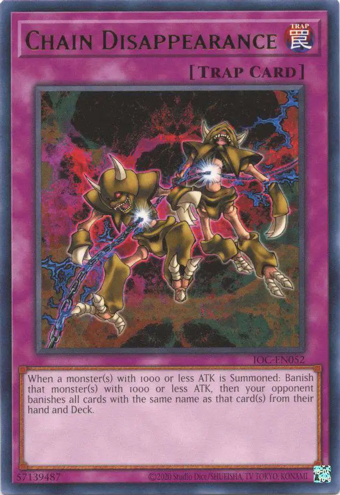 YuGiOh Trading Card Game Invasion of Chaos 25th Anniversary Single Card ...