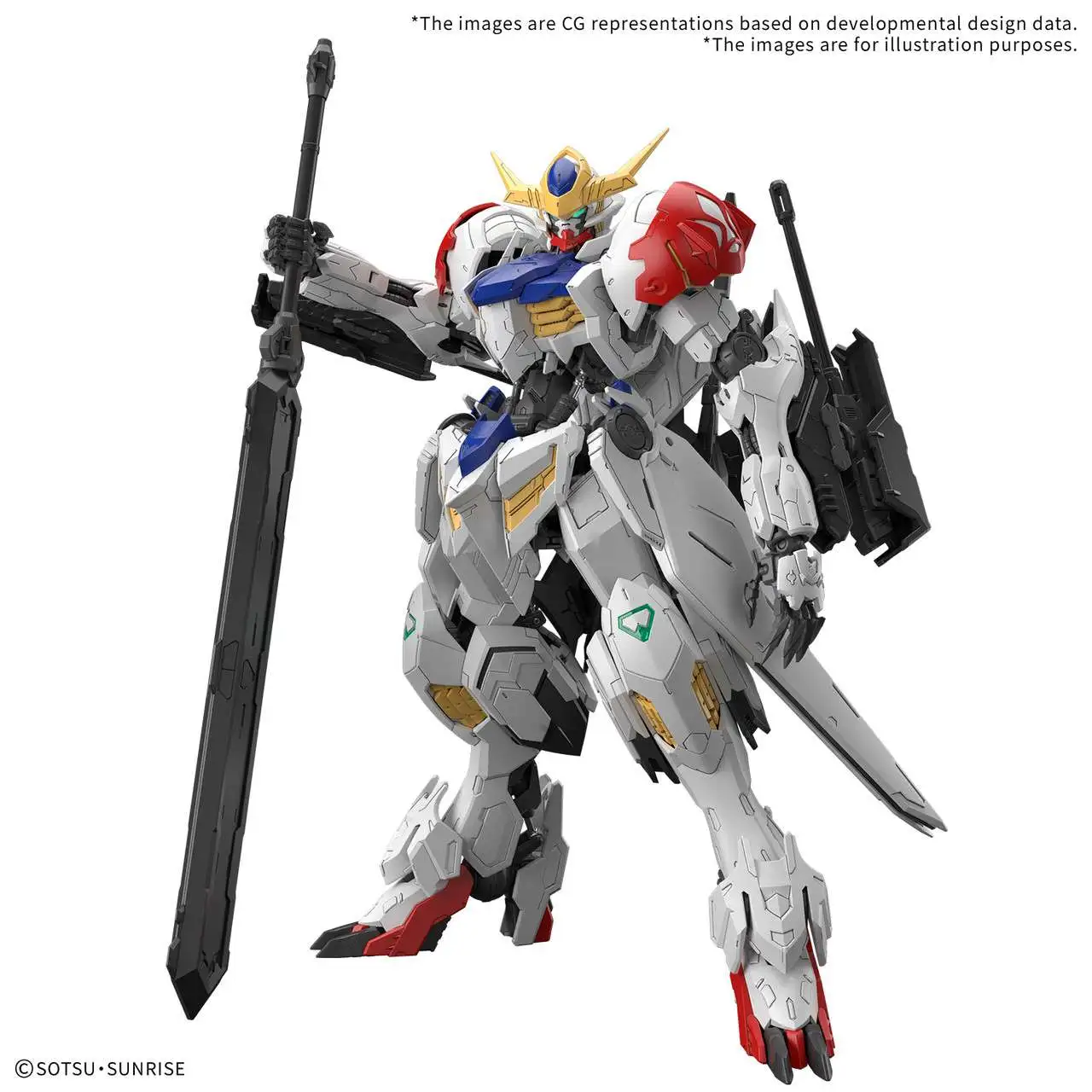 Gundam Master Grade Gundam Barbatos Lupus 1100 Model Kit Bandai Hobby ...