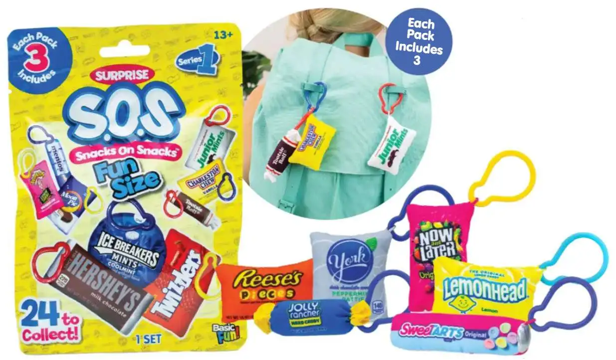 S.O.S. Snacks on Snacks Series 1 Surprise Snacks on Snacks Mystery Pack ...