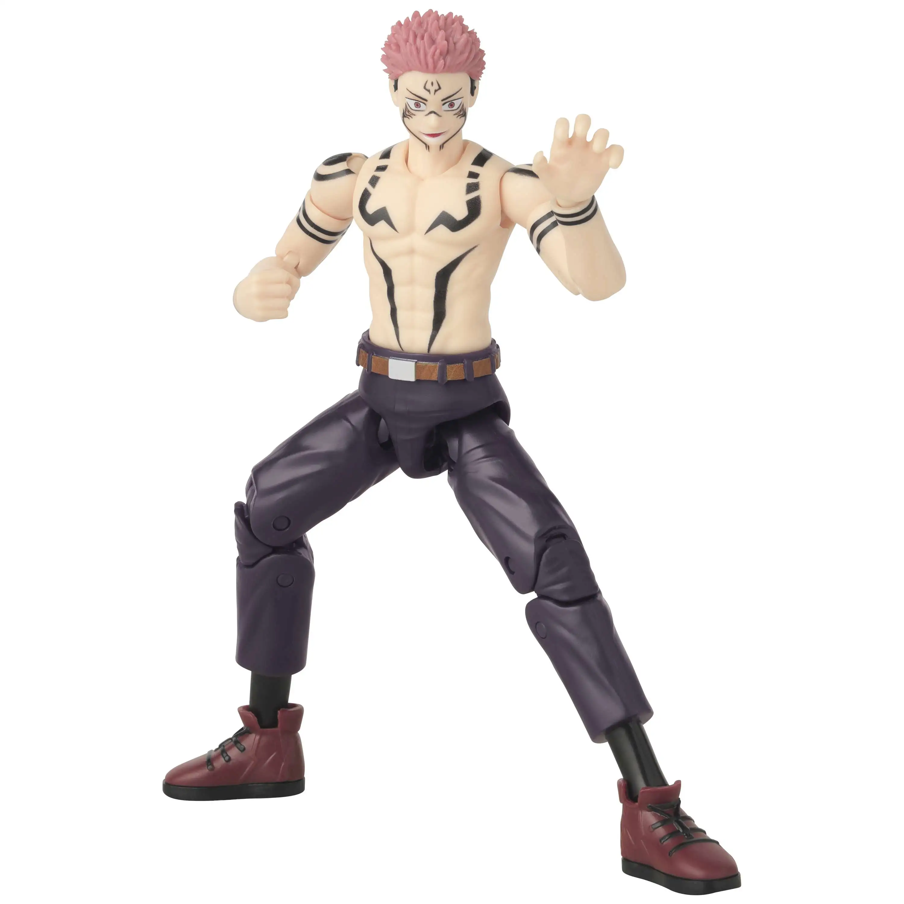 Jujutsu Kaisen Anime Heroes Ryomen Sukuna 6.5 Action Figure Uniform ...