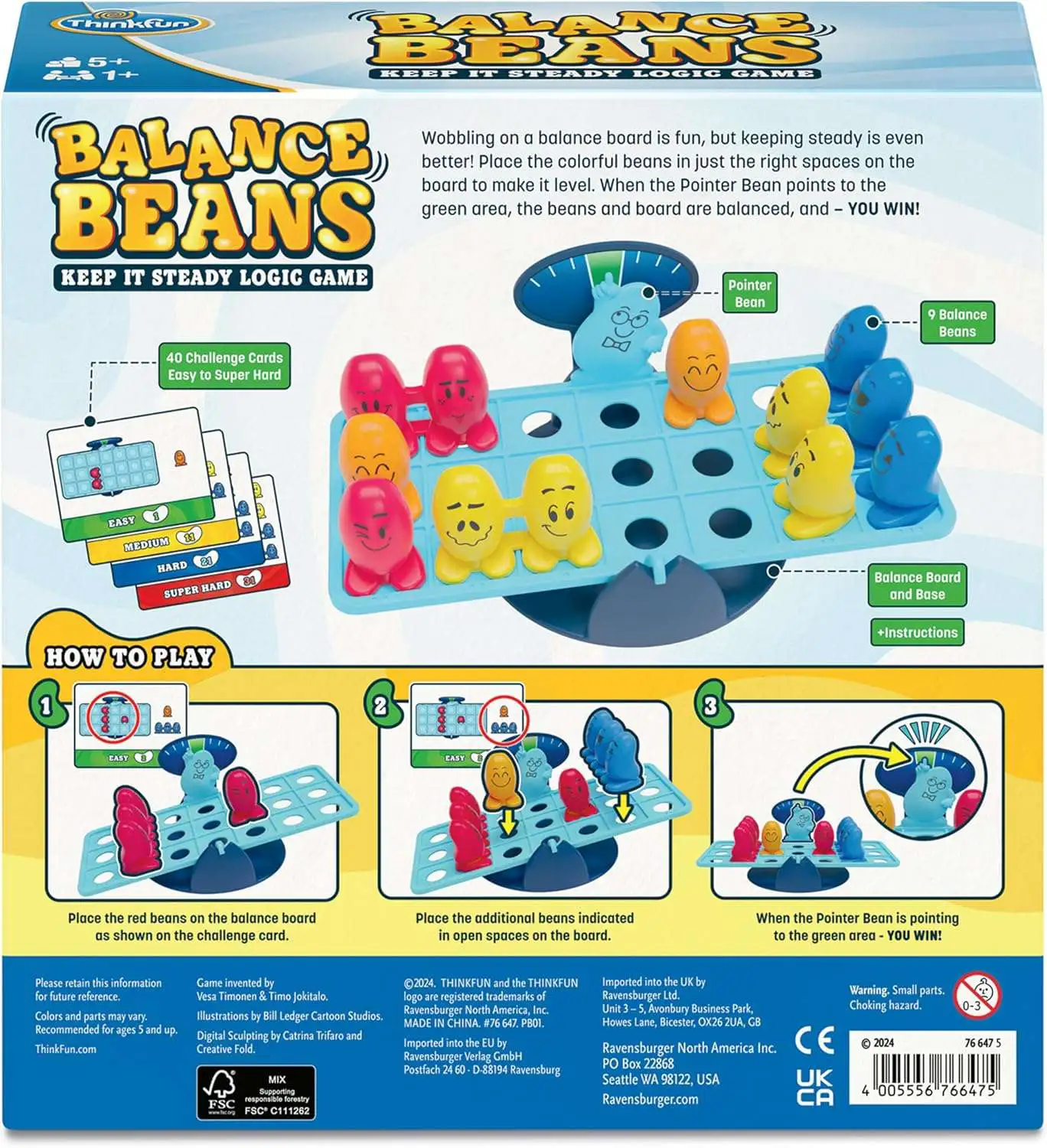 ThinkFun Balance Beans Game Ravensburger - ToyWiz