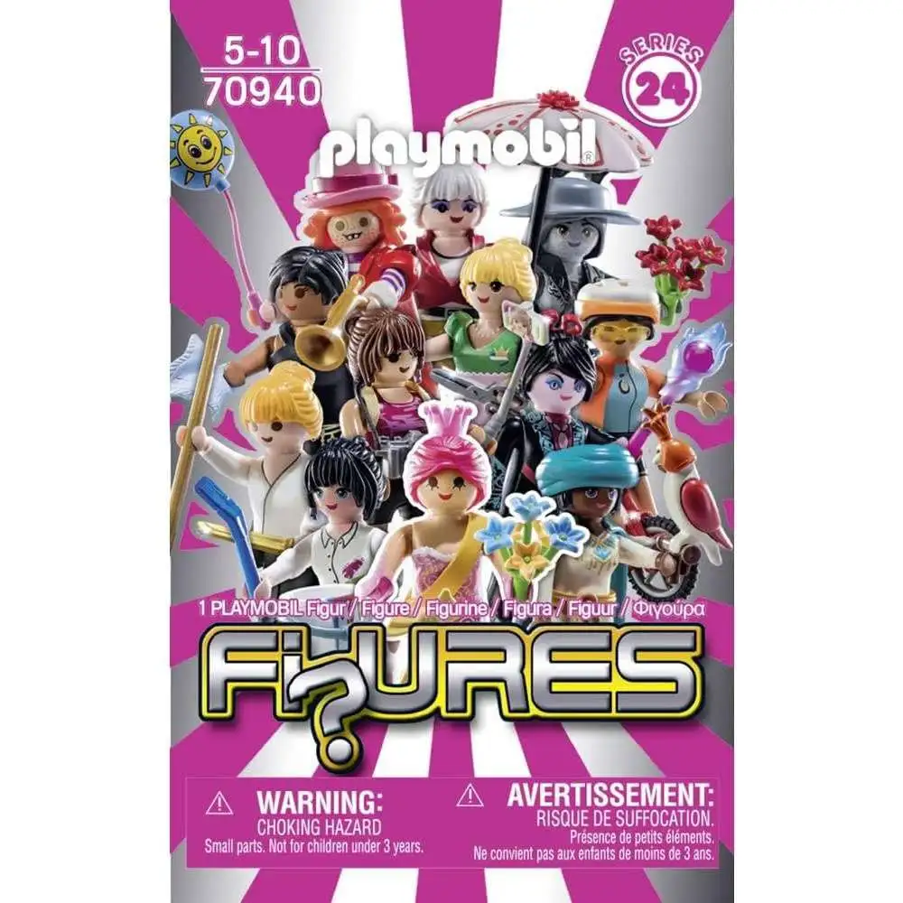 Playmobil Figures Series 24 Pink Mystery Pack 70940 - ToyWiz