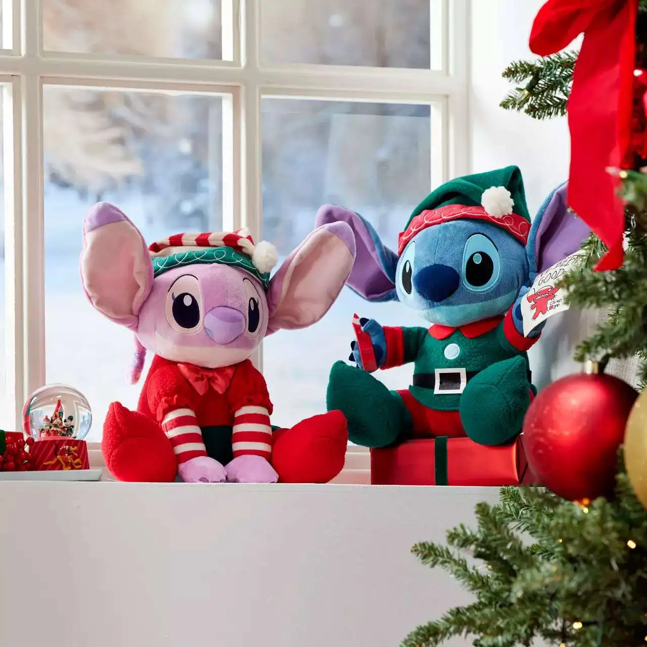 Disney 2024 Holiday Stitch Exclusive 13 Plush Elf - ToyWiz