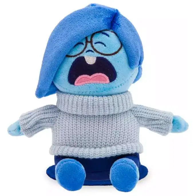 Disney Inside Out 2 Sadness Exclusive 5 Magnetic Shoulder Mini Plush ...