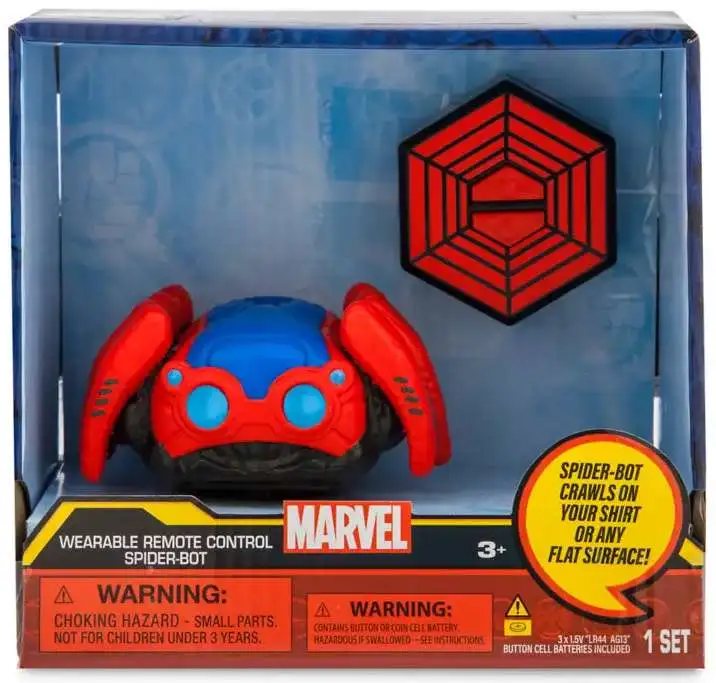 Disney Marvel Spider-Man Wearable Spider-Bot Exclusive Remote Control ...