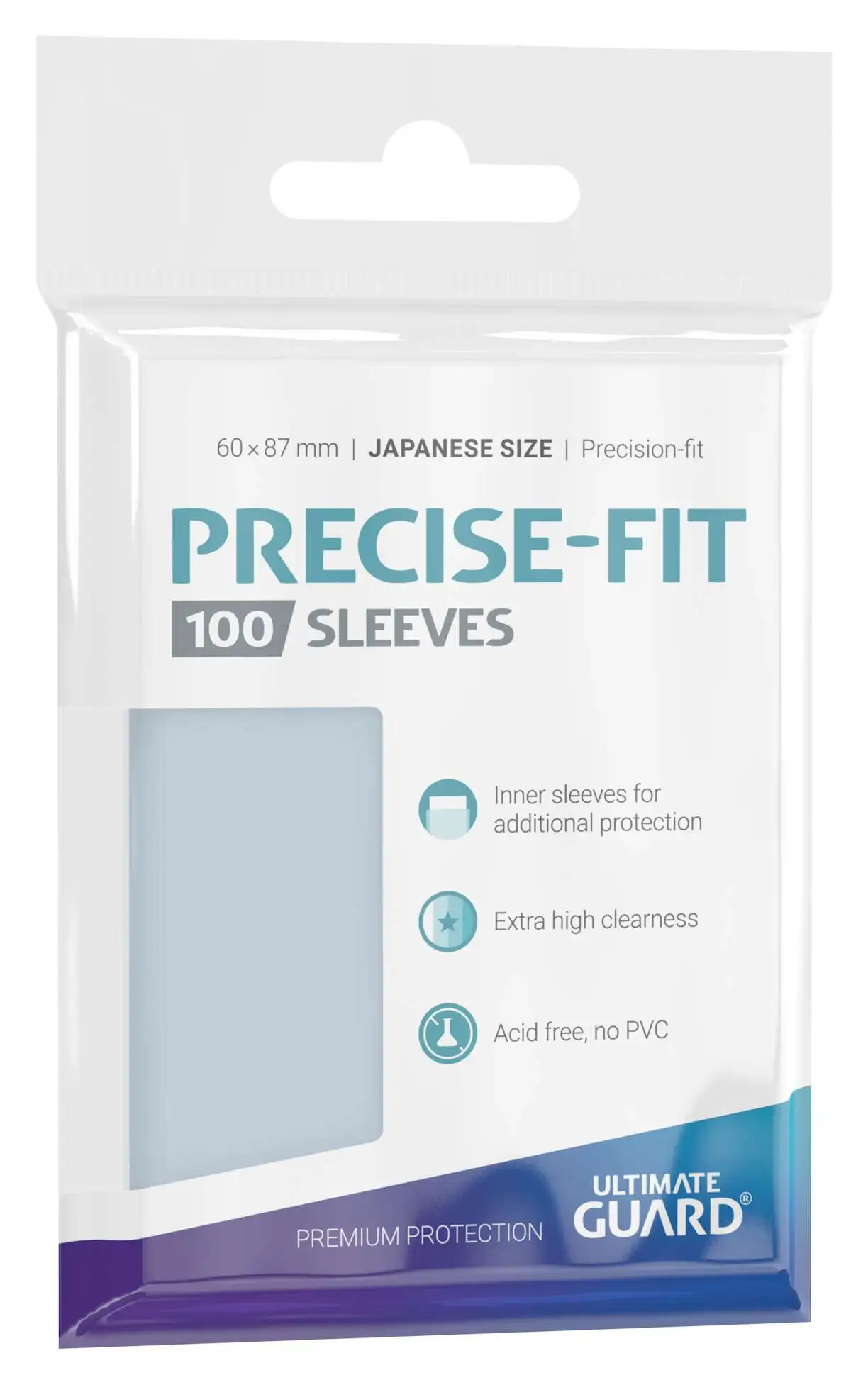 Ultimate Guard Precision Fit Transparent Japanese Size Japanese Size ...