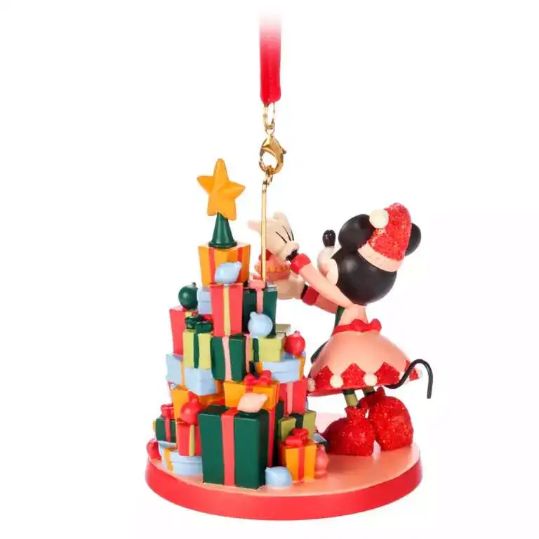Disney 2024 Holiday Minnie Mouse Exclusive Sketchbook Ornament - ToyWiz