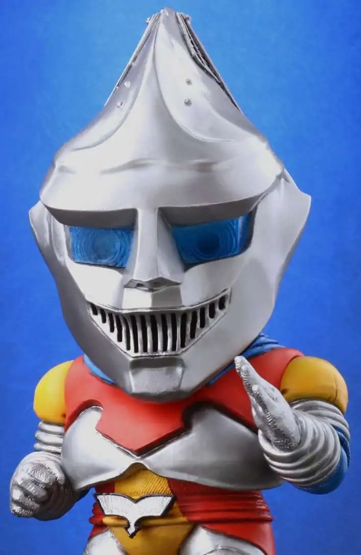 Godzilla vs Megalon 1973 Jet Jaguar 5 Super Deformed Real Soft Vinyl X ...