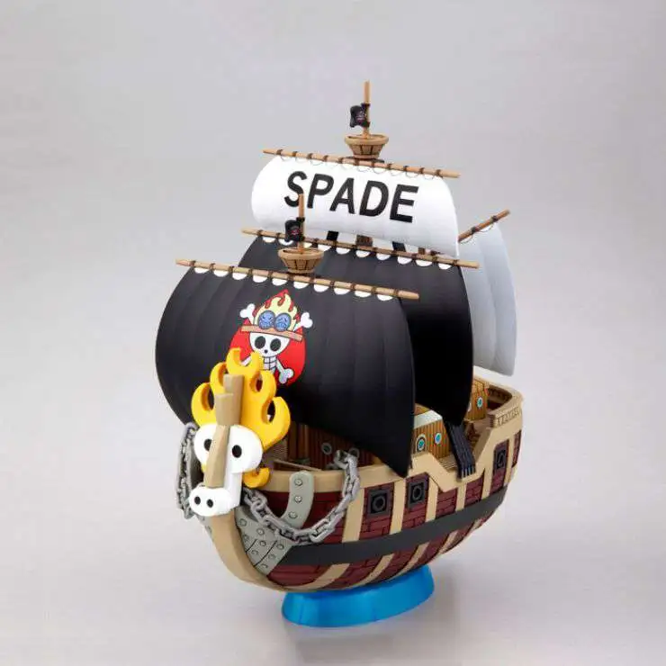 One Piece Grand Ship Collection Spade Pirates Ship Model Kit Bandai ...