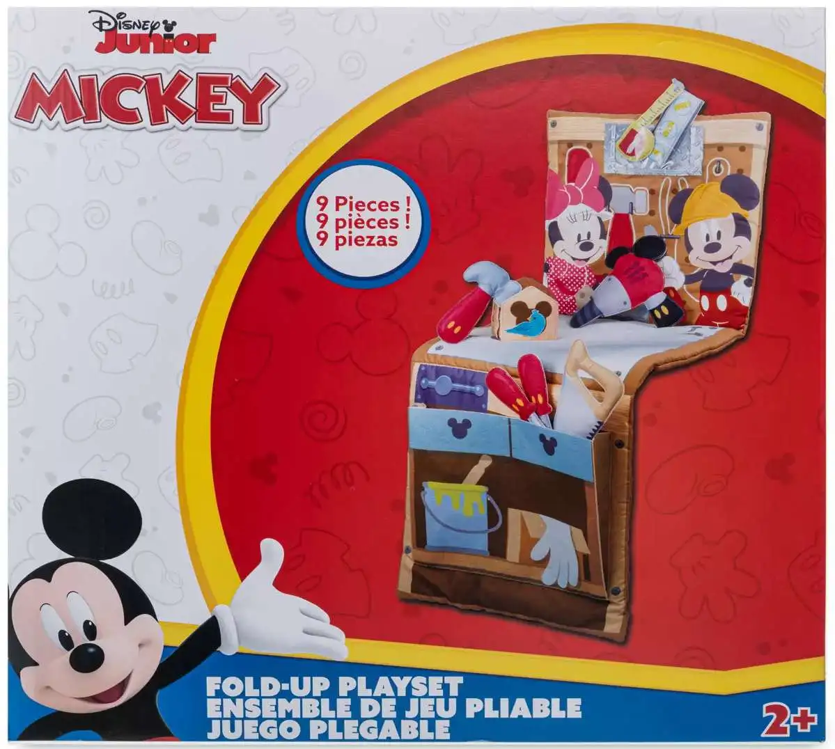Disney Mickey Mouse Fold-Up Exclusive Play Set - ToyWiz