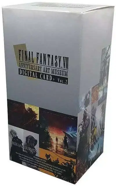 Final Fantasy VII Trading Card Game Anniversary Art Museum Digital Card ...