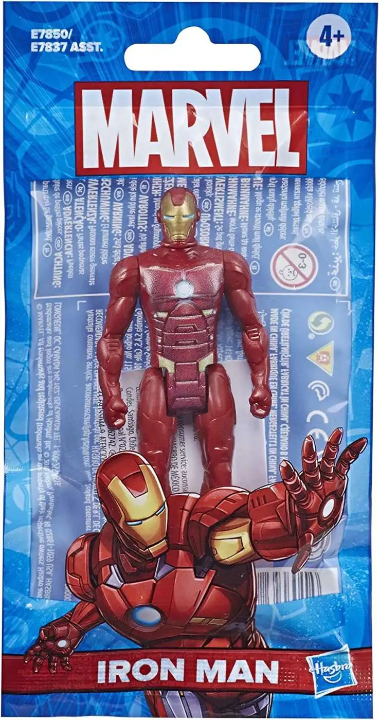 Marvel Basic Iron Man 3.75 Action Figure Bagged Hasbro - ToyWiz