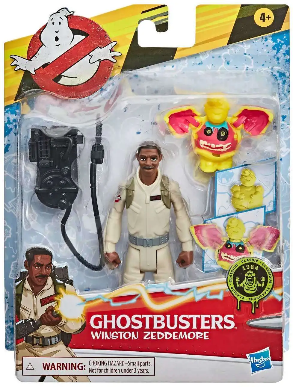 Ghostbusters Classic Fright Feature Windston Zeddemore Action Figure ...