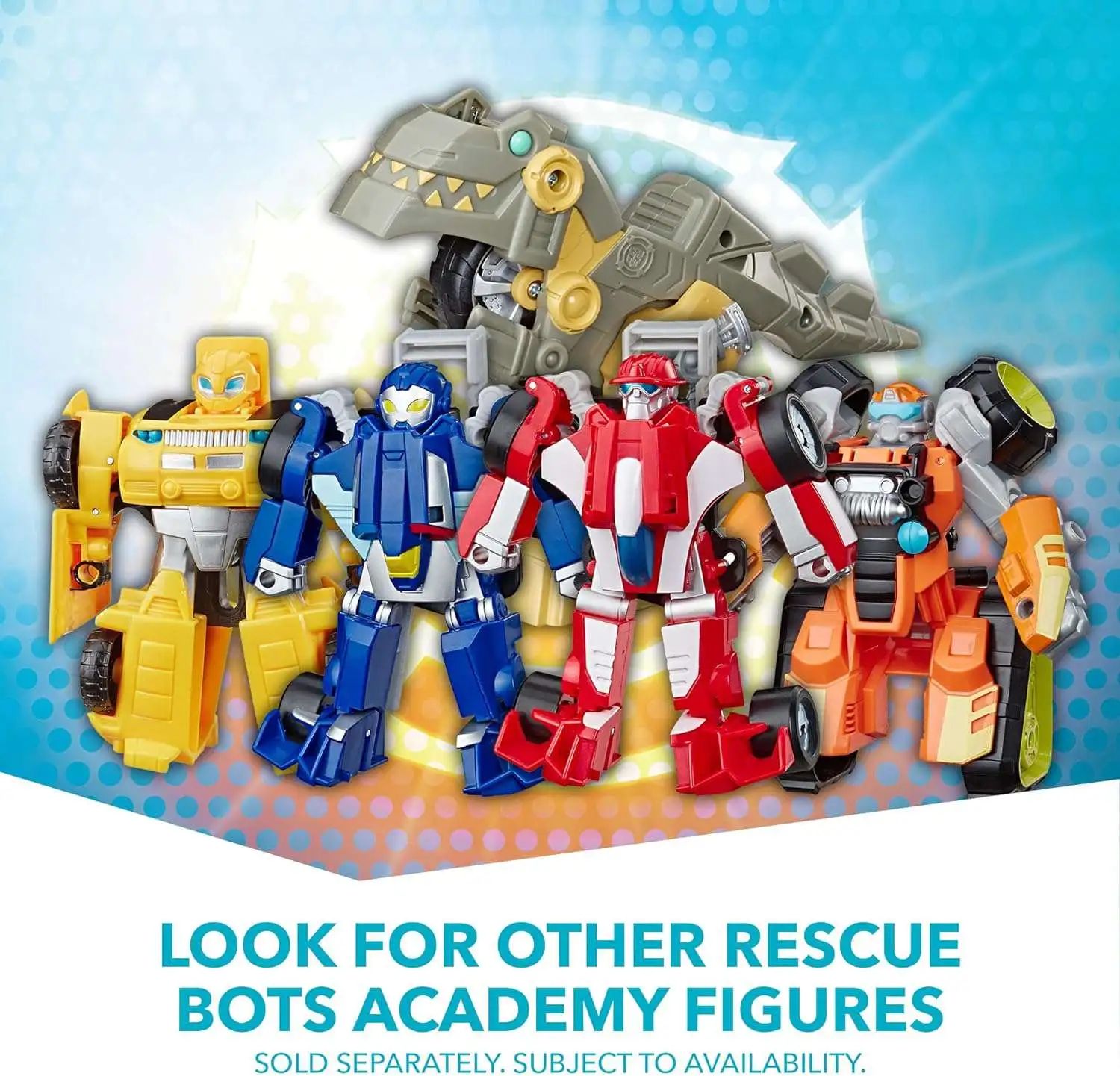 Transformers Rescue Bots Academy Road Rescue Team Trailer Exclusive 4.5 ...