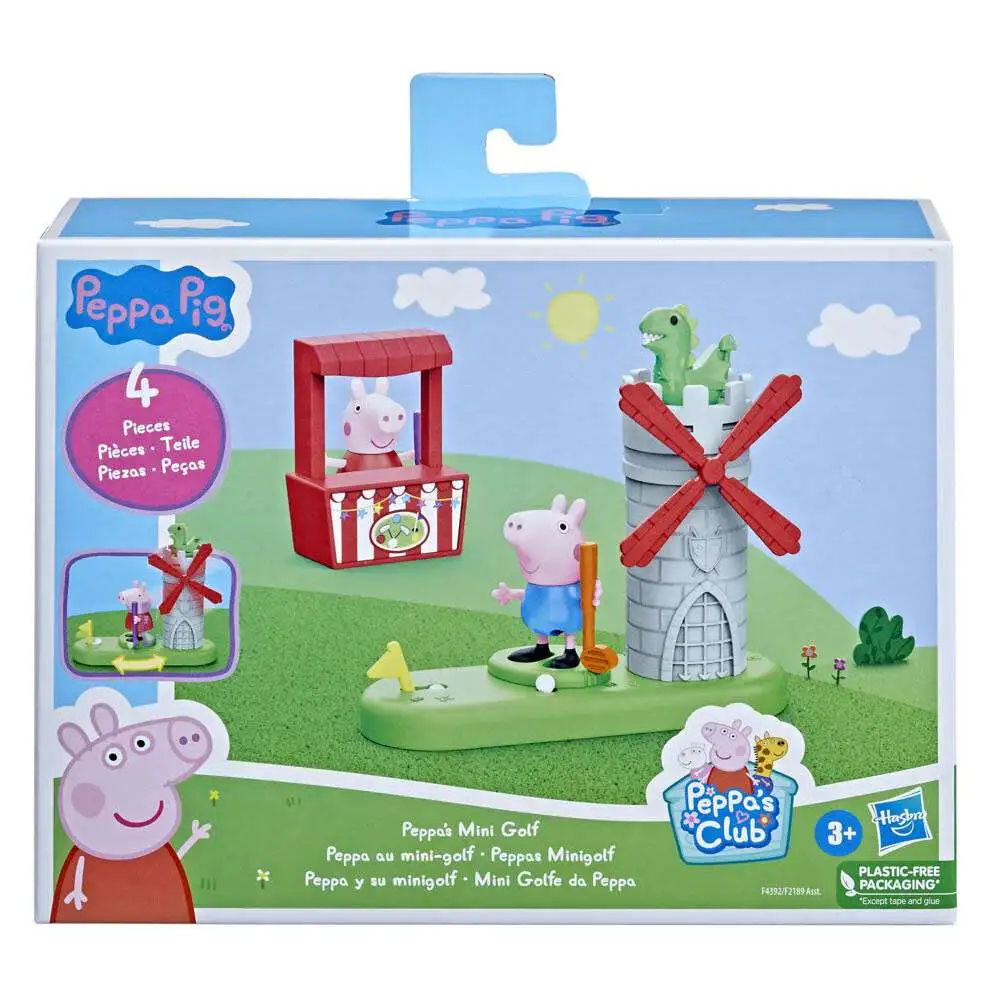 Peppa Pig Peppas Club Peppas Mini Golf Figure Set Hasbro - ToyWiz