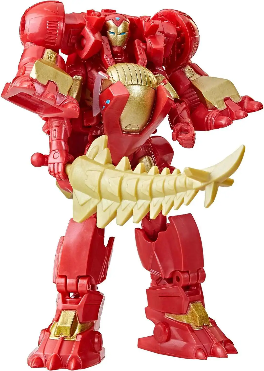 Marvel Mechasaurs Mech Strike Iron Man Iron Stomper 6 Hasbro - ToyWiz