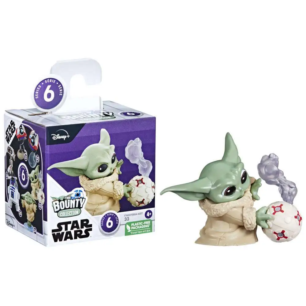 Star Wars Bounty Collection Series 6 Grogu 2.25 Mini Action Figure ...