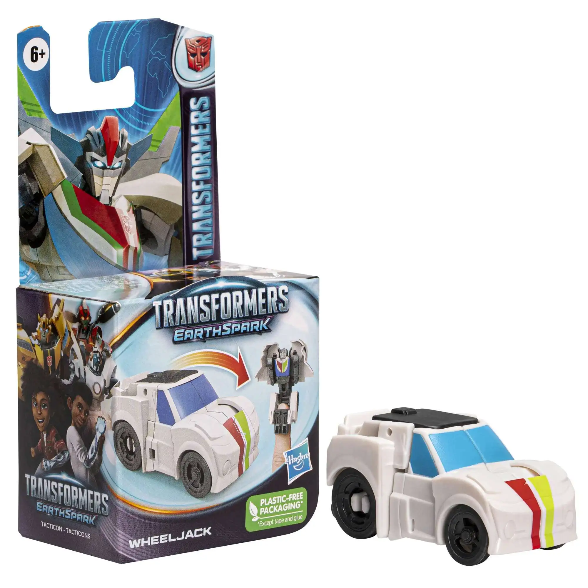 Transformers Earthspark Tacticon Wheeljack 2.5 Action Figure Hasbro ...